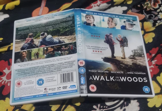 A WALK IN the Woods DVD Comedy Drama Film Robert Redford, Kwapis (DIR ...