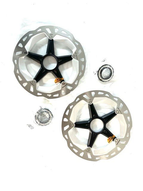 SHIMANO XT RT-MT800-M Ice-Tech Freeza centerlock disc rotor set (2 ...