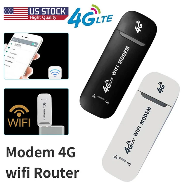 UNLOCKED LTE MODEM Wireless Router USB Dongle Mobile Broadband WIFI SIM ...