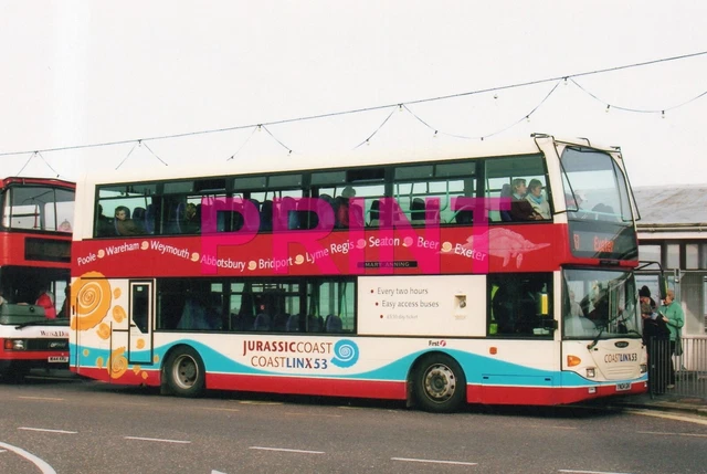 FIRST HAMPSHIRE SCANIA N94 BUS 36001 WEYMOUTH 6x4 PHOTOGRAPH £1.34 ...