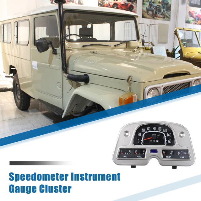SPEEDOMETER GAUGE CLUSTER for Toyota Land Cruiser FJ40 FJ45 BJ40 BJ45 ...