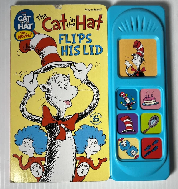 THE CAT IN the Hat Flips His Lid- Play A Sound Book Dr. Seuss Tested ...