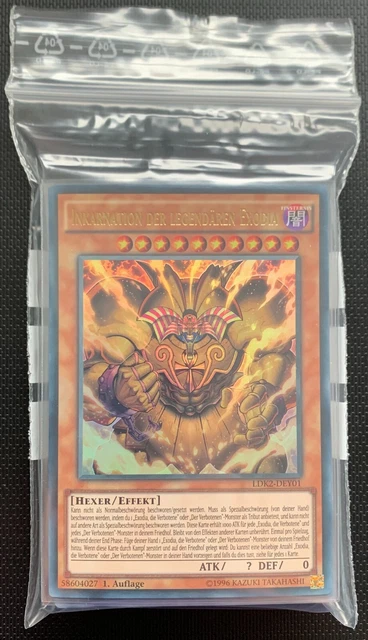 MAZZO COMPLETO YU-GI-OH Exodia LDK2 Yugi Muto nuovo nuovo di zecca! 1a ...