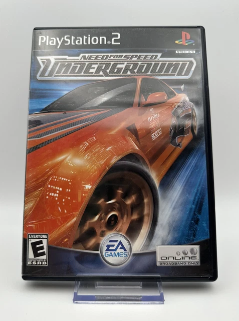 NEED FOR SPEED: Underground PS2 (Sony PlayStation 2, 2003) CIB ...