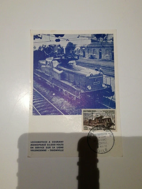 BEAU LOT CARTE maximum 1 er jours 1955 lumiere EUR 5,90 - PicClick FR