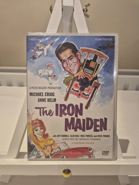 THE IRON MAIDEN DVD 1962 Network - The British Film Michael Craig Anne ...