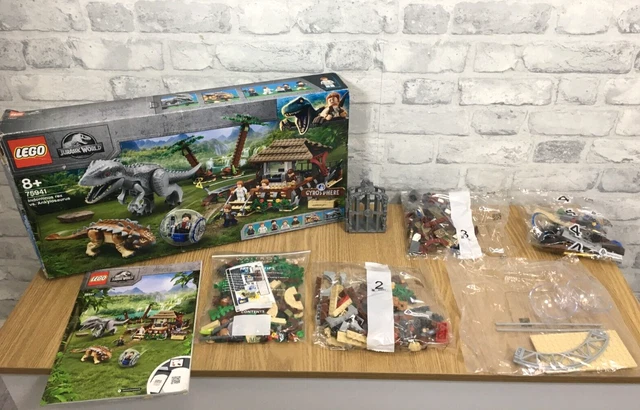 LEGO JURASSIC WORLD Indominus Rex vs. Ankylosaurus 75941 Set (EG132T ...