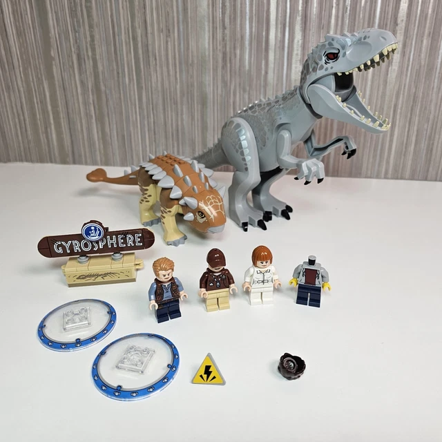 OFFICIAL LEGO JURASSIC World - Indominus Rex vs. Ankylosaurus 75941 ...