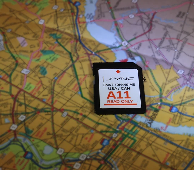 FORD SYNC NAVIGATION SD Card Map Version A11 GM5T-19H449-AE EUR 27,40 ...