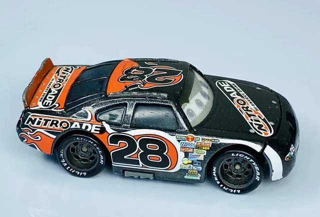 DISNEY PIXAR CARS Nitroade Desert Scene #28 Mattel Die-Cast Toy Car £7. ...