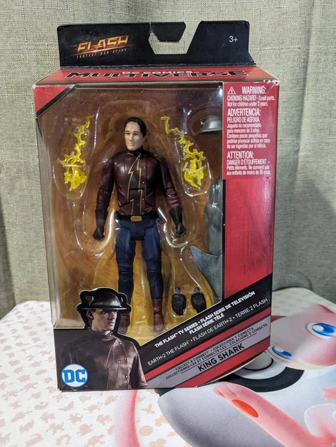 DC COMICS MULTIVERSE EARTH-2 THE FLASH King Shark TV Series 7" Mattel ...