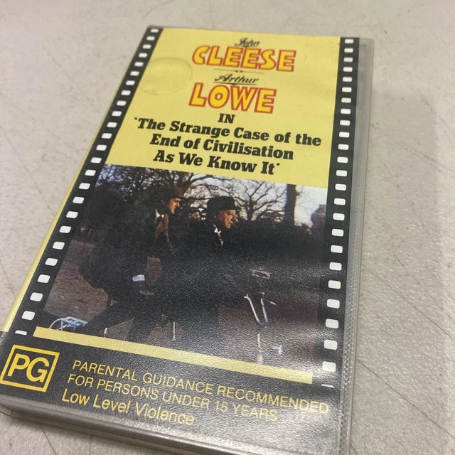 THE STRANGE CASE Of The End Of Civilisation As We Know On VHS Cleaned ...