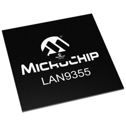 MICROCHIP LAN9355/ML, 3-PORT Ethernet Switch IC, MII/RMII/Turbo MII, 10 ...