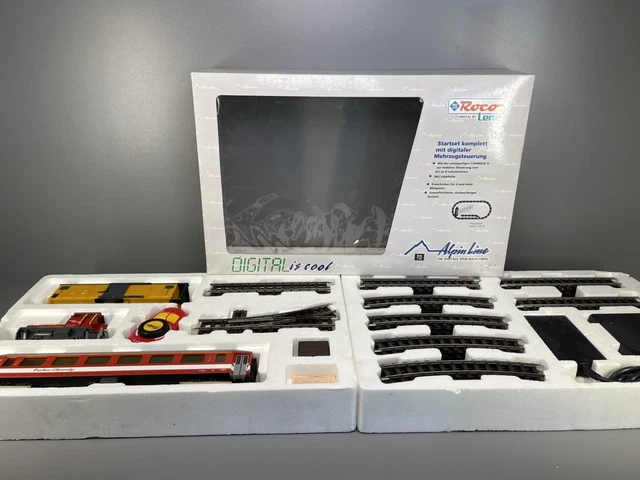 SPUR 0M - ROCO--50100...FO Digital Startset ALPIN LINE...OVP // 5 AA ...