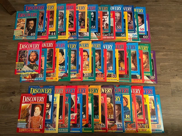 MARSHALL CAVENDISH DISCOVERY MAGAZINE Full Collection Issues 1-60 ...