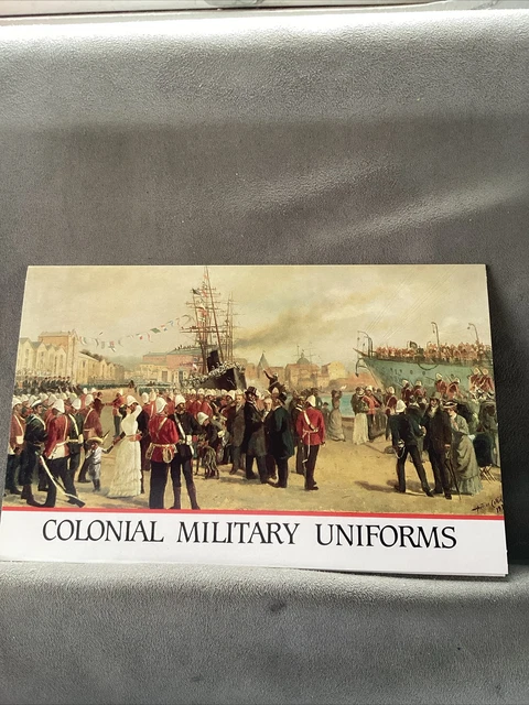 1985 AUSTRALIA COLONIAL Military Uniforms Strip Of 5 Stamps Stamp Pack ...