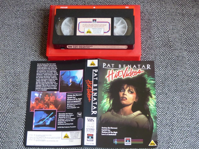 PAT BENATAR - Hit vidéos - VHS / TAPE VIDEO ( 1985 ) EUR 8,00 - PicClick FR