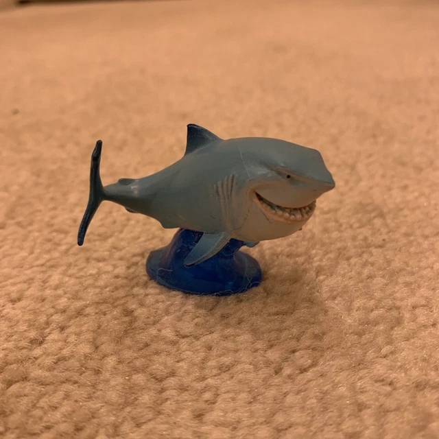 DISNEY FINDING NEMO Bruce The Shark Toy Figure Cake Topper Micro ...