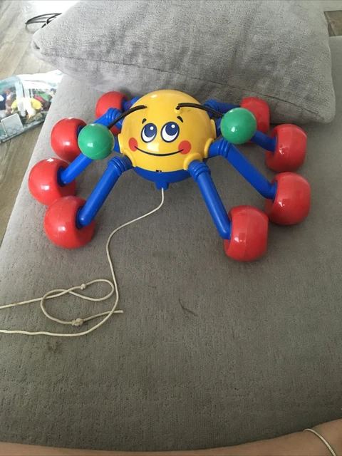 VINTAGE TOMY WEBSTER The Pull Along Spider VGC £9.99 - PicClick UK