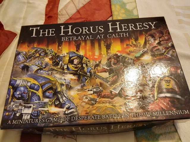 HOURS HERESY WARHAMMER Games Workshop Boxed Set Betrayal At Calth £180. ...
