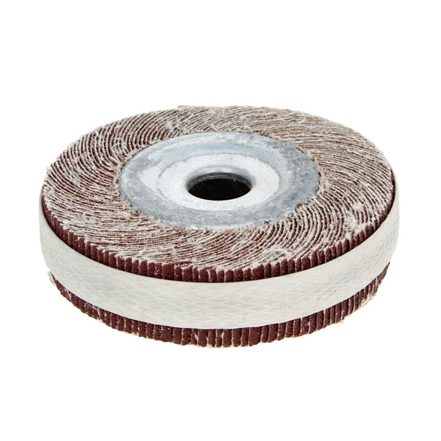 HEAVY DUTY FLAP Wheel Sanding Disc Emery Cloth Abrasive for Metal Wood ...