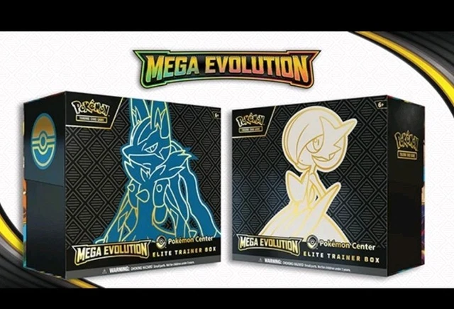 PRESALE POKEMON CENTER Elite Trainer Box Mega Evolution Lucario ...