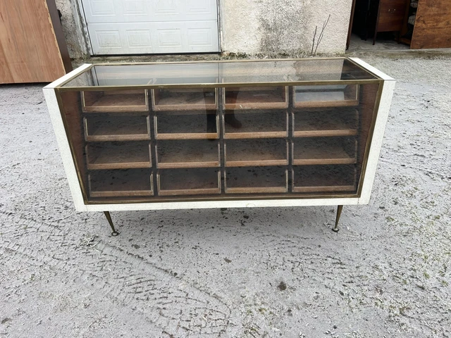 VINTAGE HABERDASHERY CABINET / Shop Fitting / Shop Display Cabinet ...