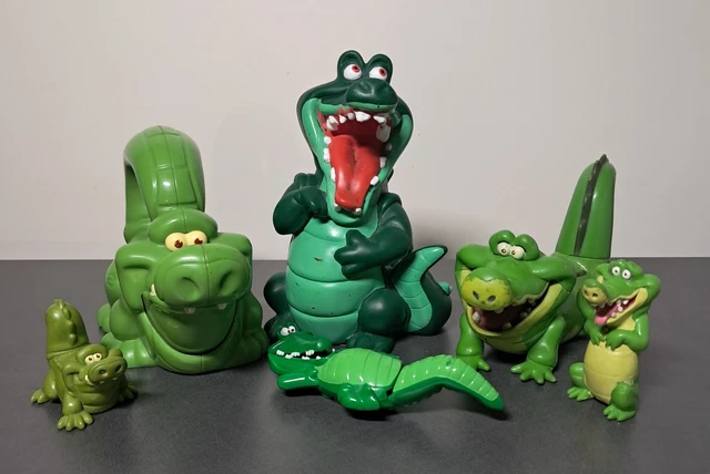 PETER PAN TICK-TOCK the Crocodile Mixed Bundle + RARE PVC TICK-TOCK ...