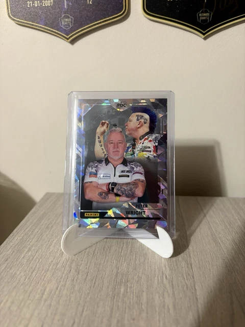 PANINI PDC WORLD Darts Championship 2026 Peter Wright Cracked Ice £14. ...