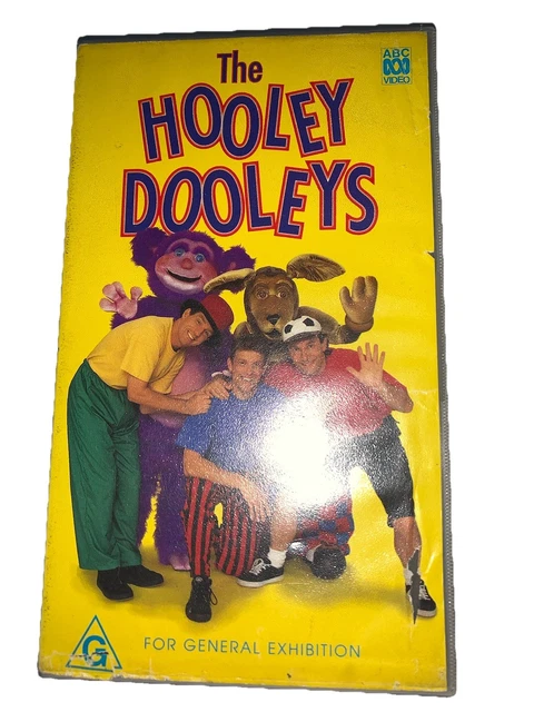 1997 THE HOOLEY Dooleys VHS Video Australian Learn ABC Kids 90s VGC PAL ...