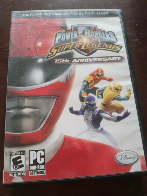 POWER RANGERS: SUPER Legends 15th Anniversary [Windows XP] (PC Game ...