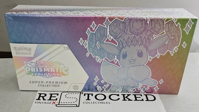 POKEMON TCG: PRISMATIC Evolutions Super Premium Collection Sealed - SPC ...