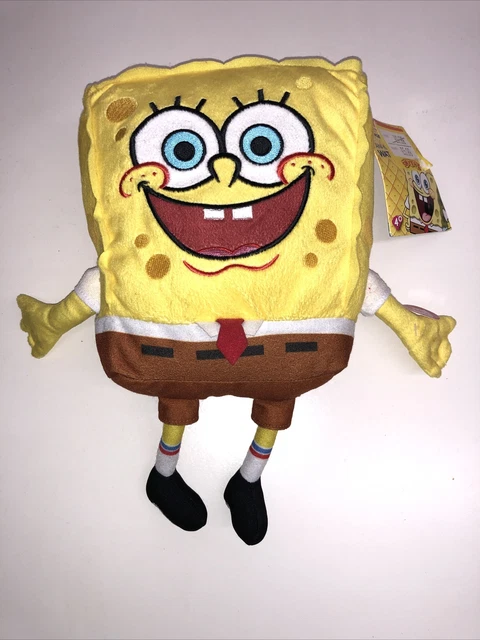 TALKING SPONGEBOB SQUAREPANTS Soft 10” Plush Light Up Toy Working £7.99 ...