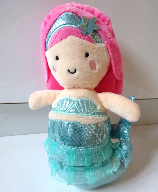 LITTLE TOWN TIMELESS Toys Mermaid Doll 7" Soft Plush Comforter Toy £1. ...