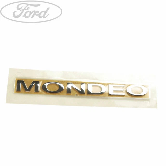 GENUINE FORD MONDEO Mk3 Mk4 Tailgate Mondeo Name Badge Emblem 2001-2014 ...