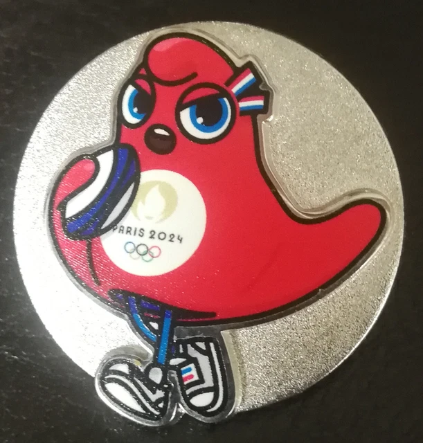 Pins Jo Paris 2024 Mascotte Rugby Phryge Officiel Collector Sport Sous