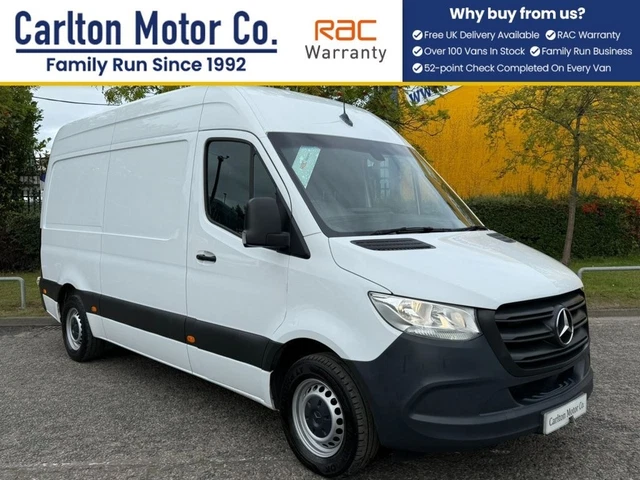 2021 MERCEDES-BENZ SPRINTER 2.0 315 CDI Progressive Panel Van 5dr ...
