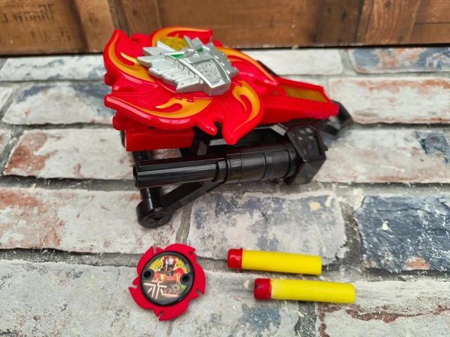 POWER RANGERS SUPER Ninja Lion Fire Battle Morpher con freccette e ...
