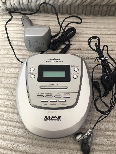 GOODMANS CDMP370 LETTORE CD portatile MP3 Multilettore con ...