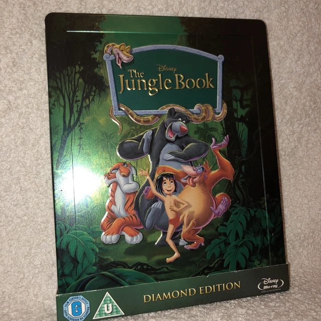 DISNEY’S THE JUNGLE Book Blu Ray Steelbook Uk Etd Very Rare OOP New Not Sealed EUR 11,41 ...