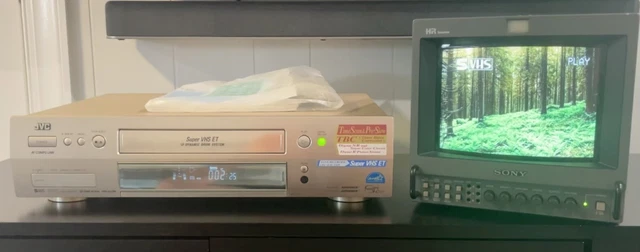 JVC HR-S9500U SUPER S-VHS SVHS Super VHS TBC VCR **MINT, TESTED** EUR ...