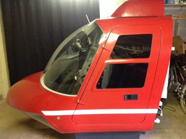 FLIGHT SIMULATOR COCKPIT Bell 206 Jet Ranger £5,586.72 - PicClick UK