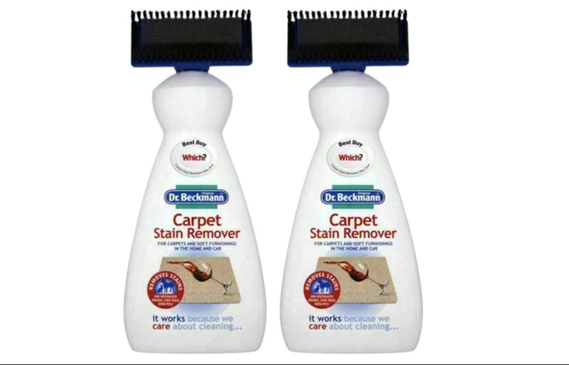 DR BECKMANN CARPET Cleaner & Brush 650ml x 2 £10.83 - PicClick UK