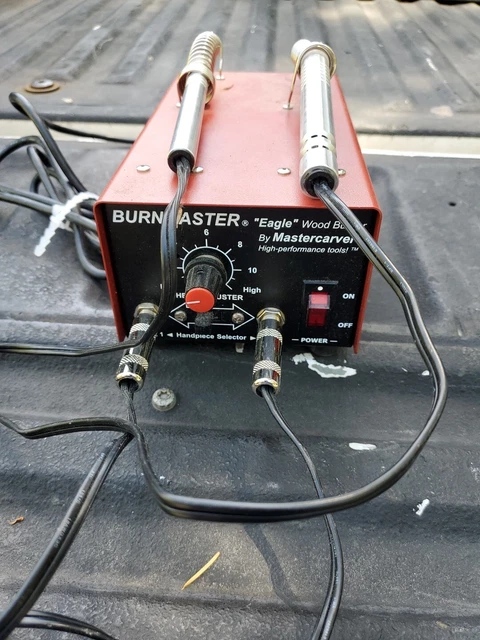 QUEMADOR DE LEÑA 110V 130W Mastercarver máquina de pirografía juego quemador Burnmaster EUR 77 ...