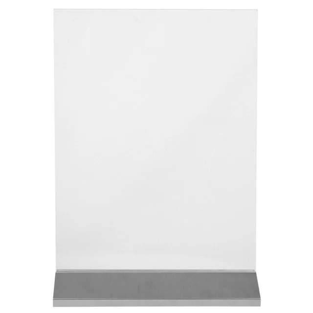 PRÉSENTOIR SIGNALÉTIQUE ACRYLIQUE Support De Présentation Transparent ...