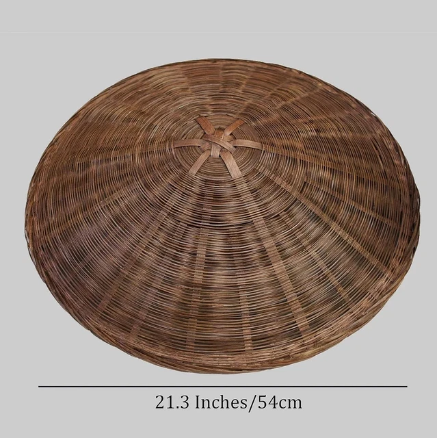 SAMURAI SWORDSMAN COSPLAY Bamboo Hat - Japanese Asian Hat, Dia.21 ...