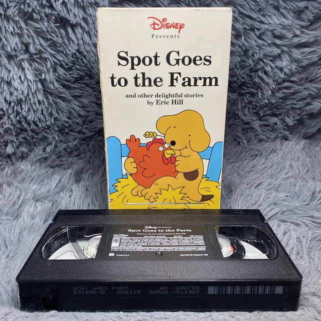SPOT GOES TO the Farm VHS 1998 Walt Disney Home Video Classic Kids ...