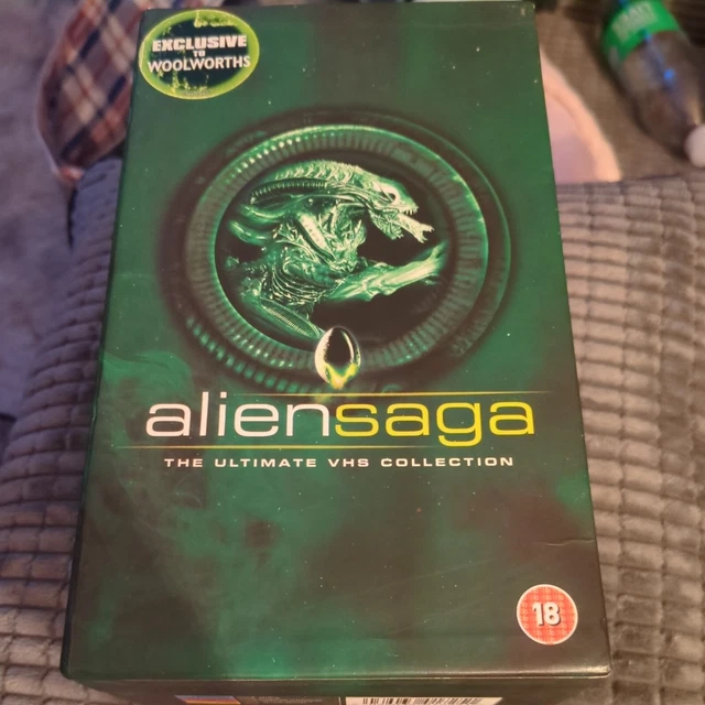 THE ALIEN SAGA Box Set (VHS/DM, 1997) New & Sealed £14.99 - PicClick UK