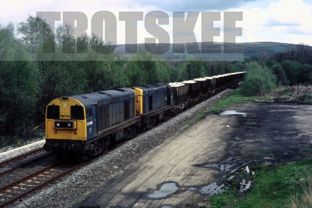35MM SLIDE BR British Railways Diesel Loco Class 20 20305 1986 Original ...