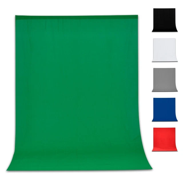 SMOOTH PURE COTTON Screen Chromakey Backdrop Cloth Photography ...
